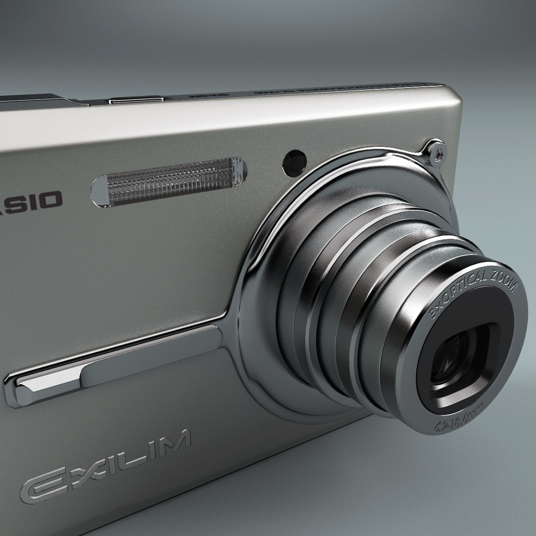 3d model digital cameras v8