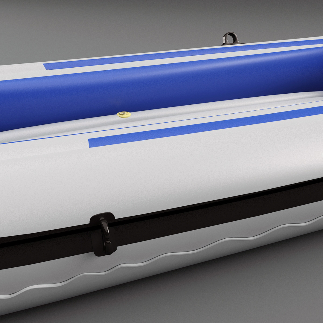 inflatable boats 3d model