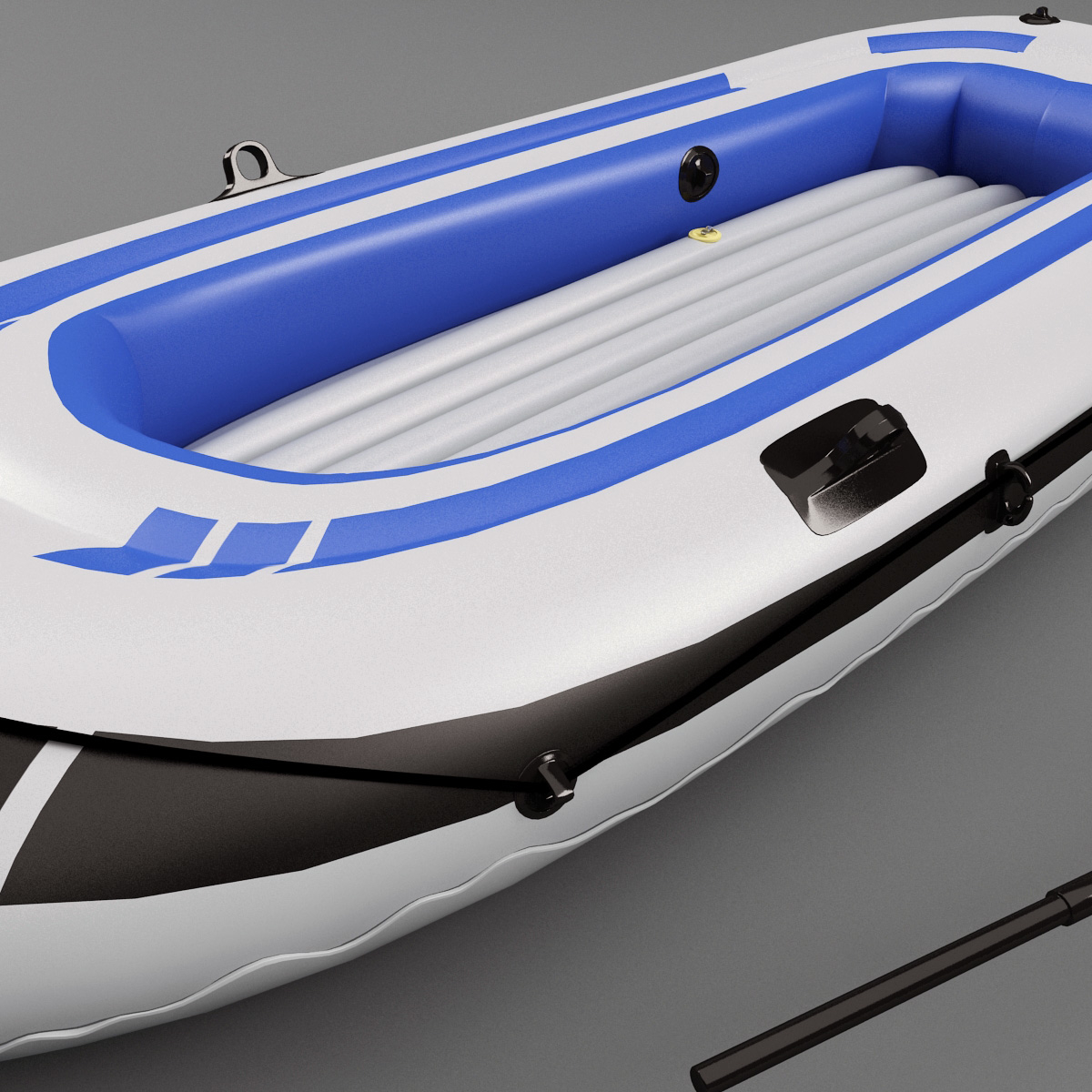 inflatable boats 3d model