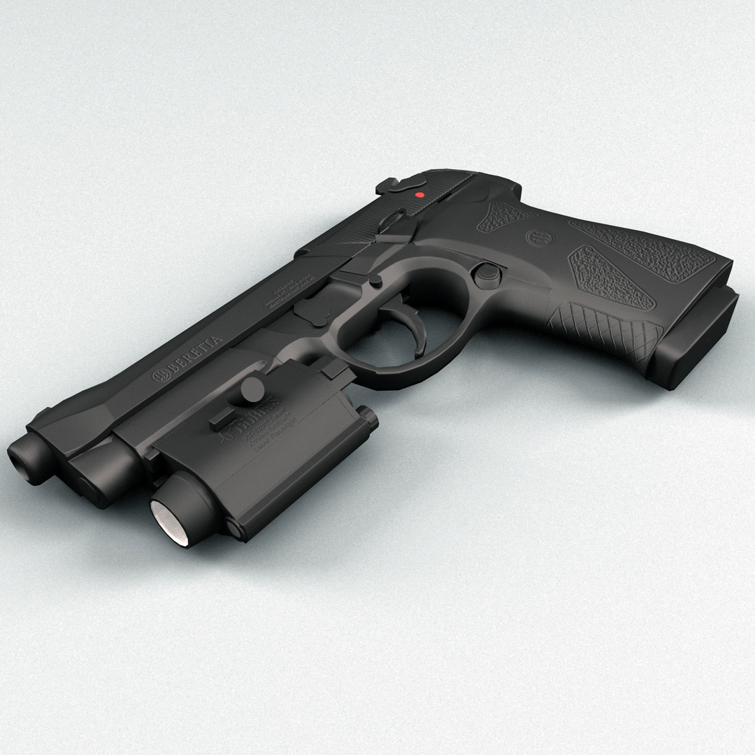 modelo 3d Colección Low Poly Pistols V1 - TurboSquid 624380