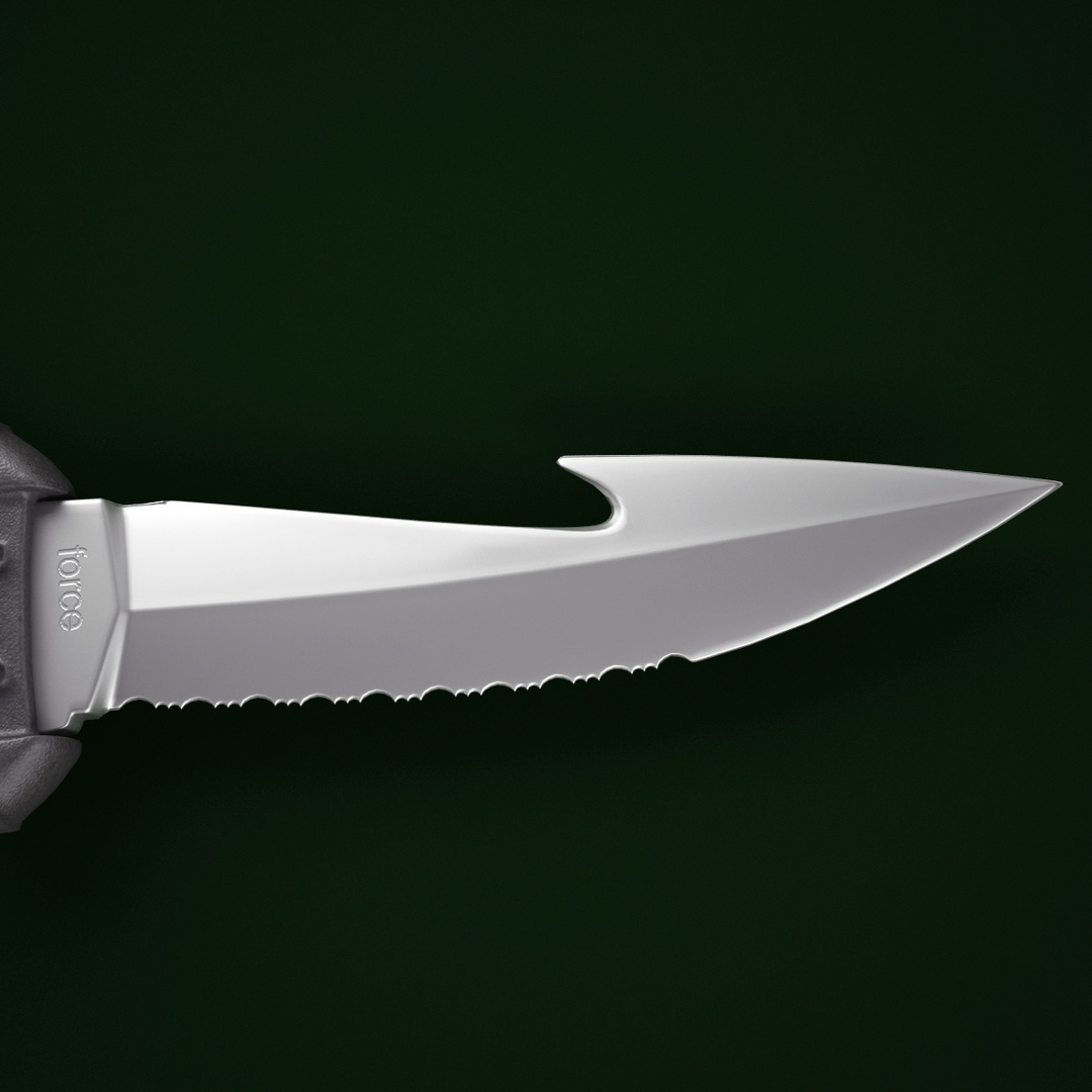 oceanic spinner knives 3d model