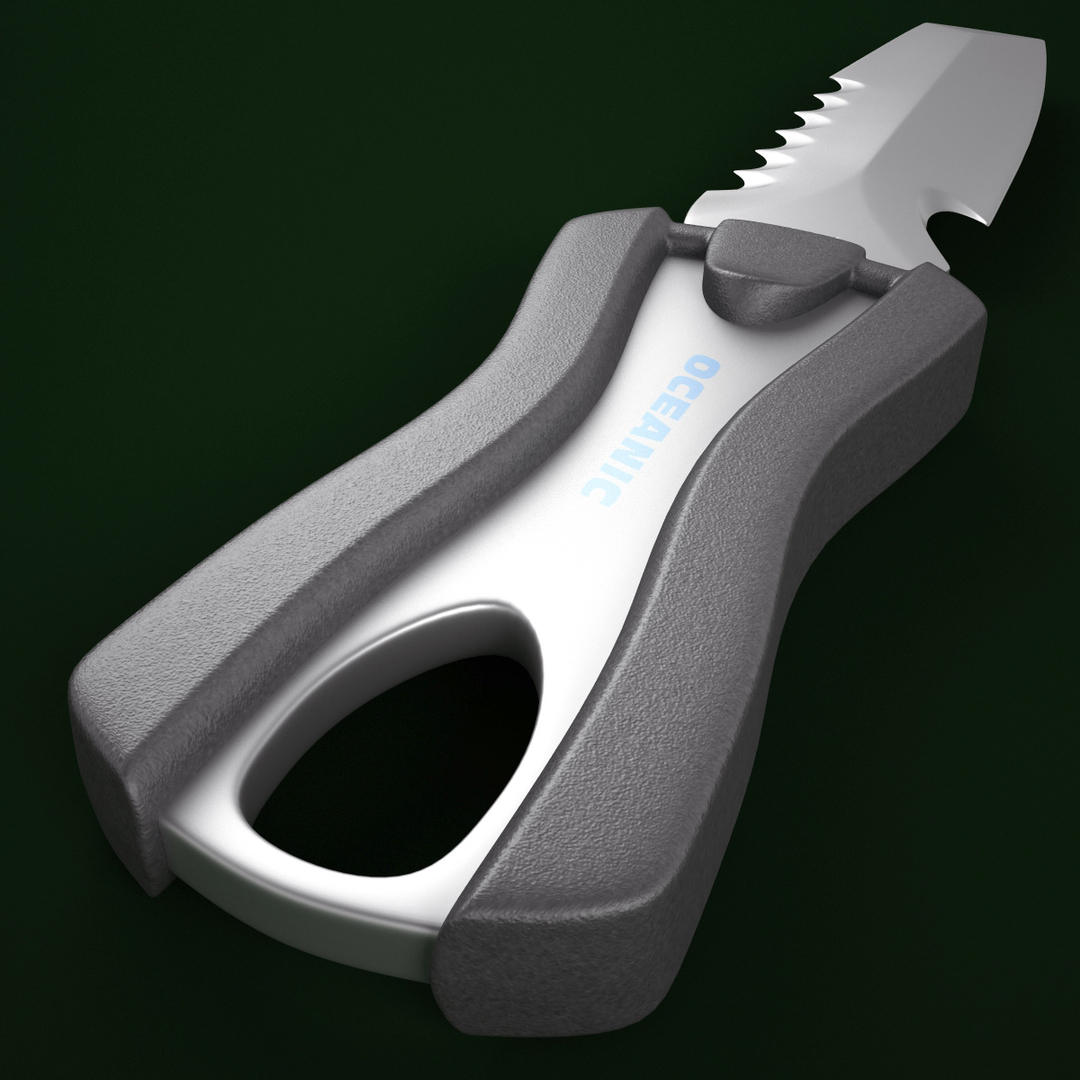 oceanic spinner knives 3d model