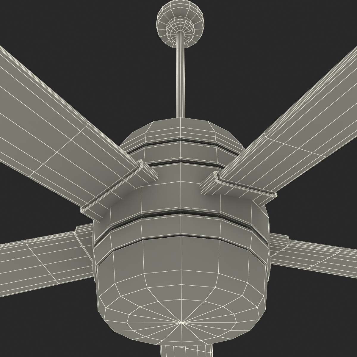 ceiling fans 3d model