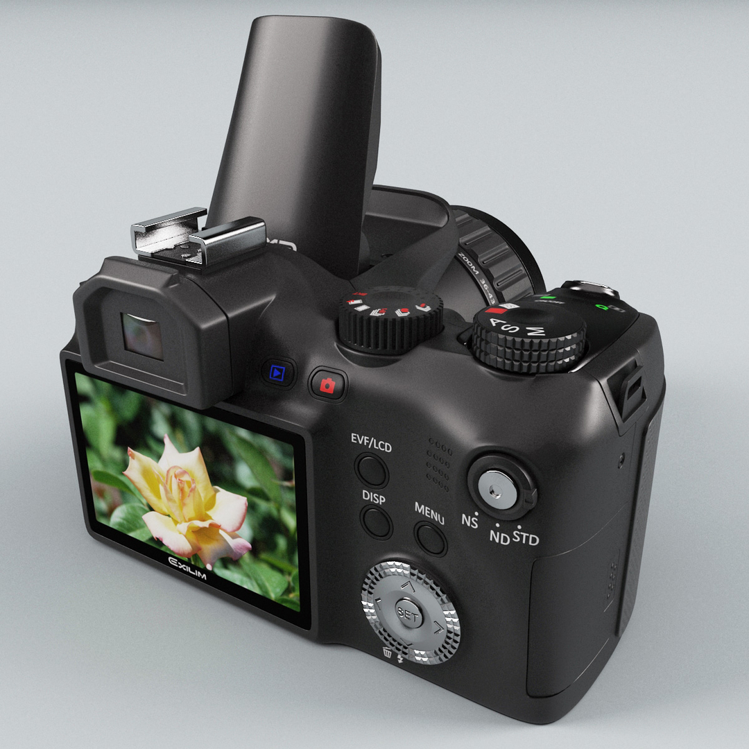 3dsmax casio exilim pro f1