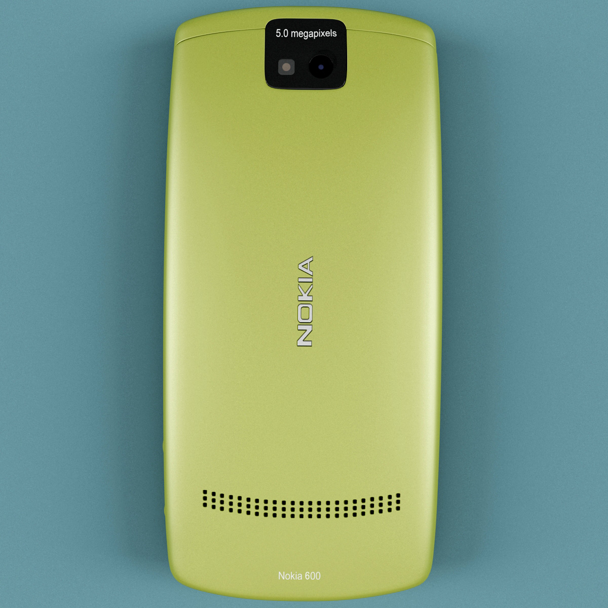 3d nokia 600 green