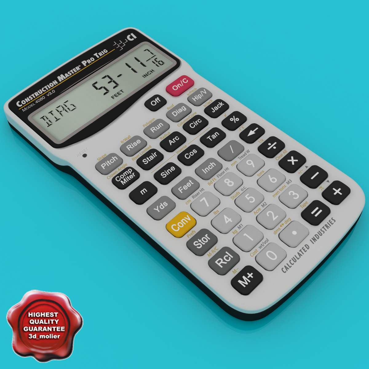 3d construction calculator master pro