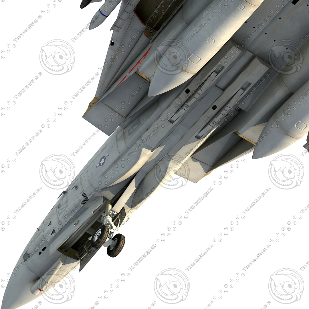 f14 tomcat 3d model