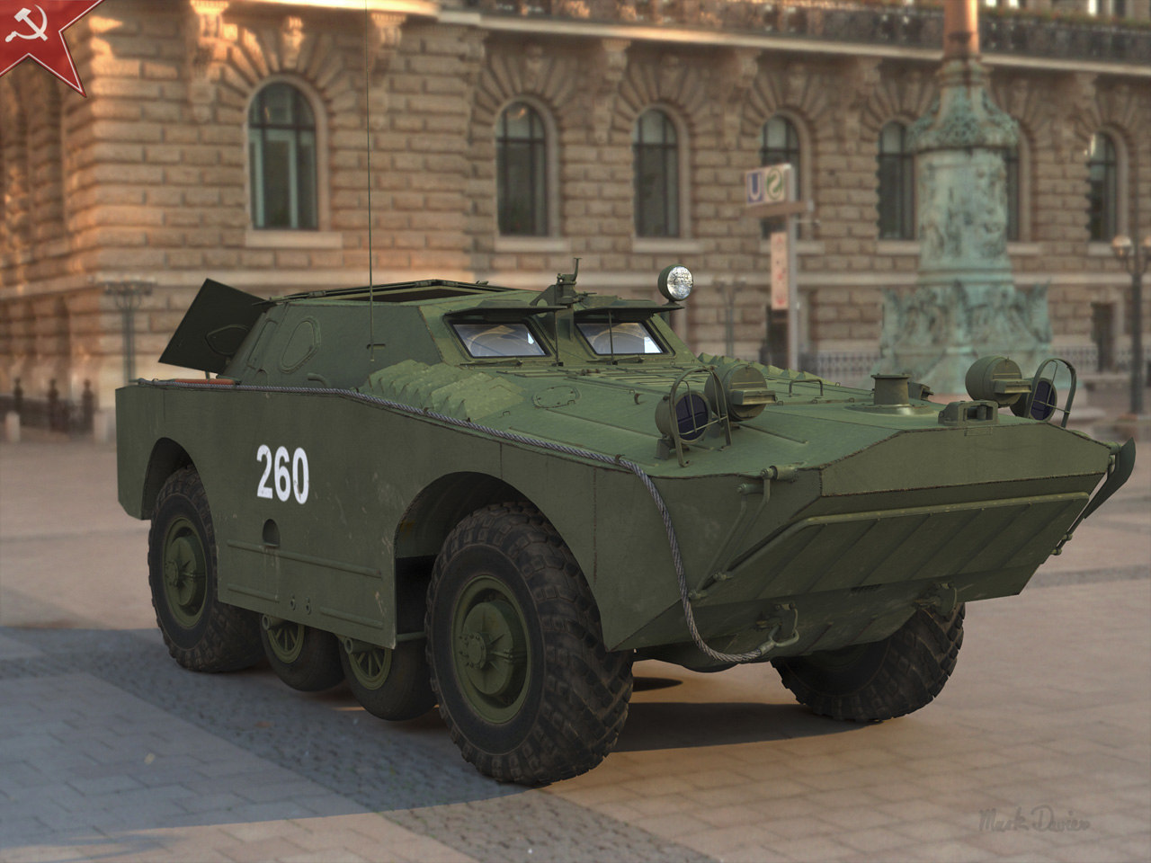 3d model brdm
