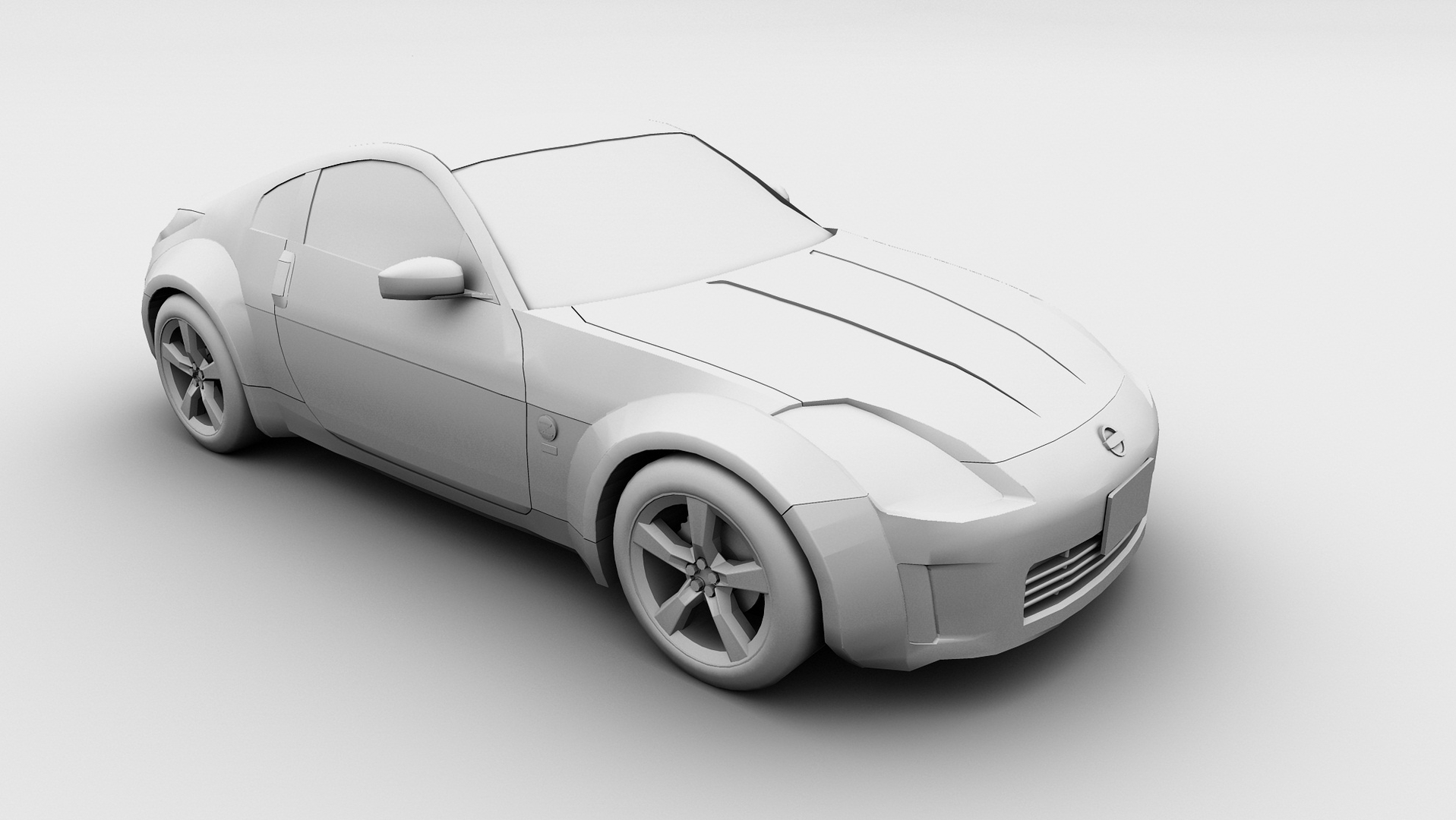 nissan 350z 3d model