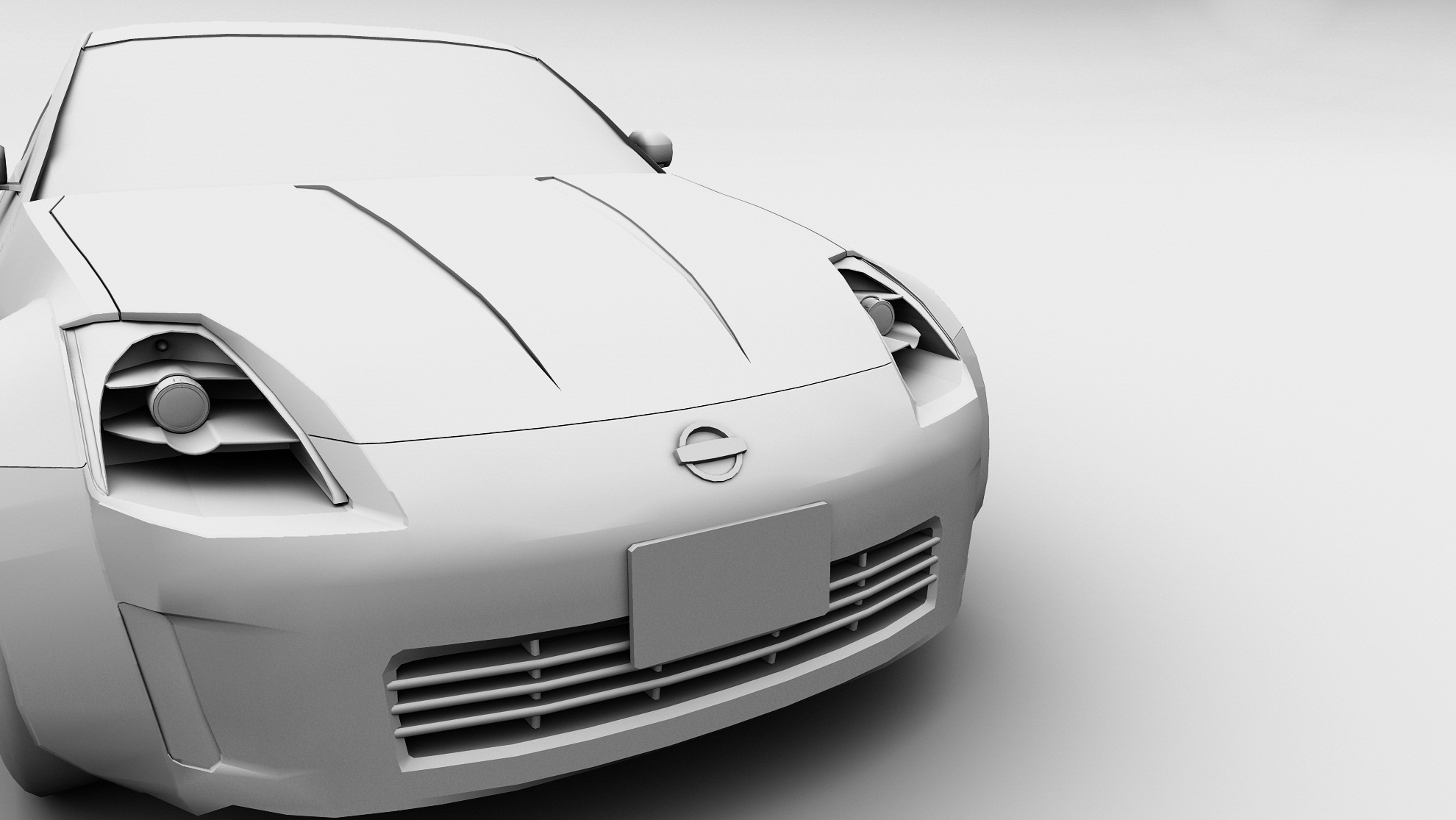 nissan 350z 3d model