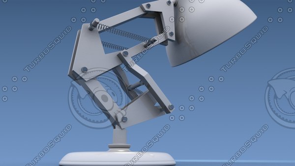 luxo jr lamp 3d model