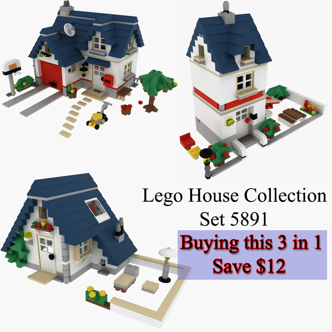 max lego houses set 5891