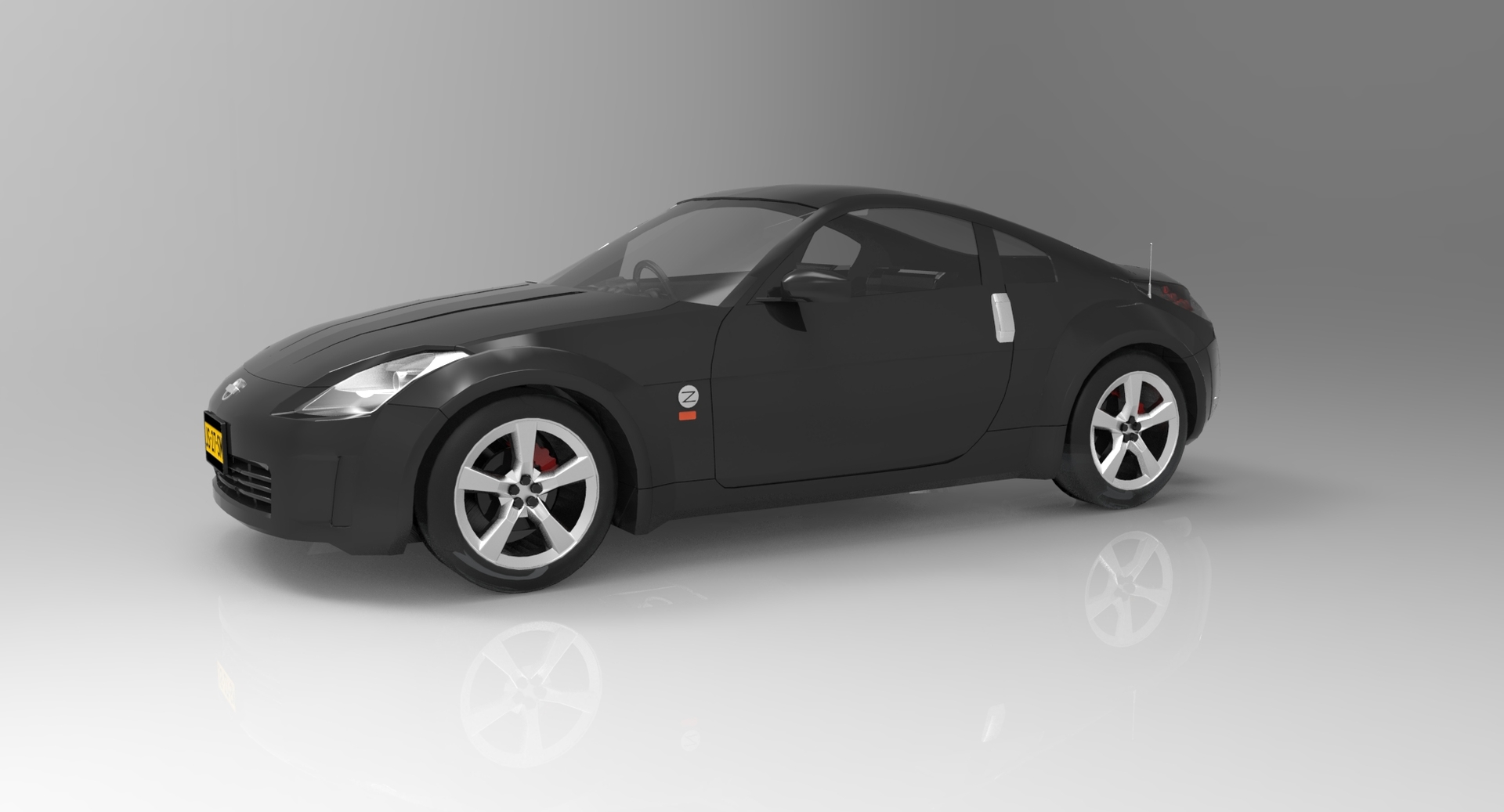 nissan 350z 3d model