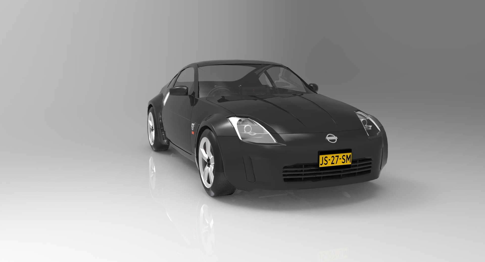 nissan 350z 3d model