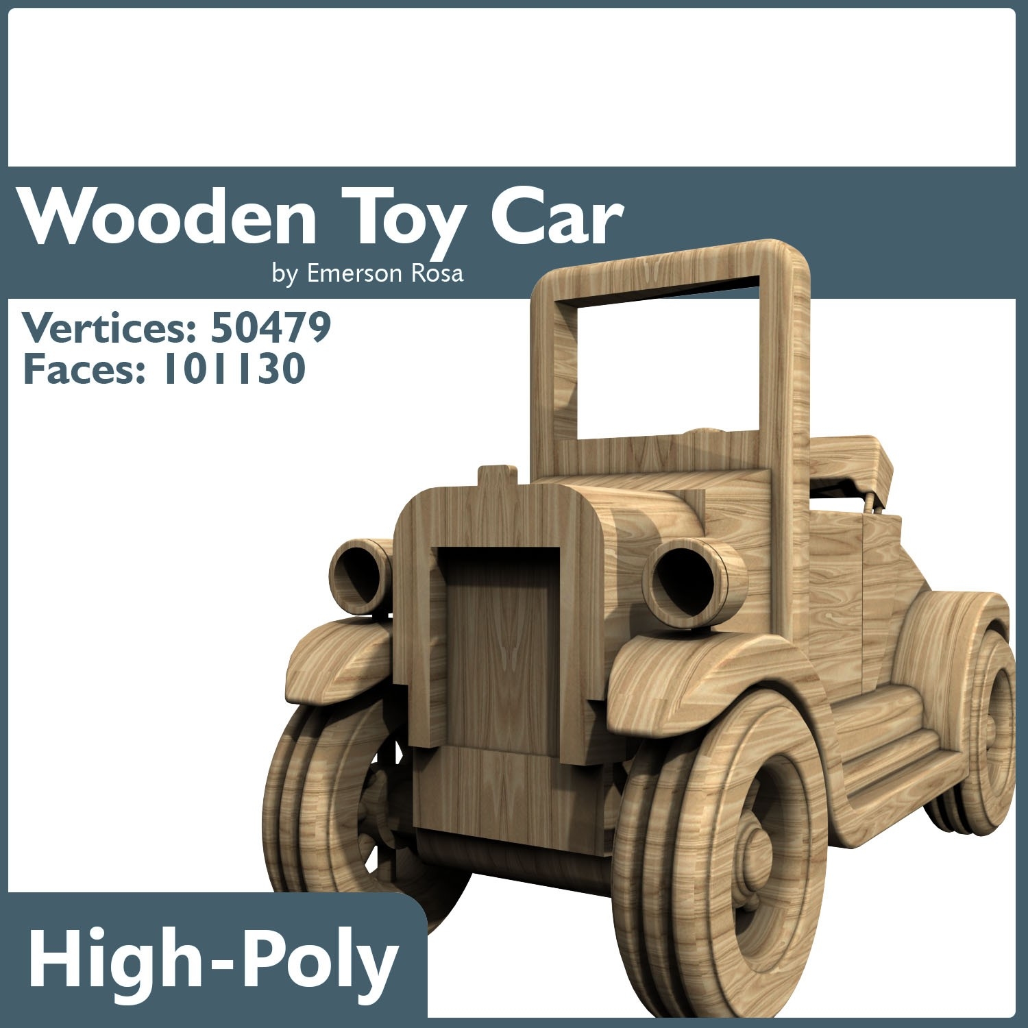 max wooden car