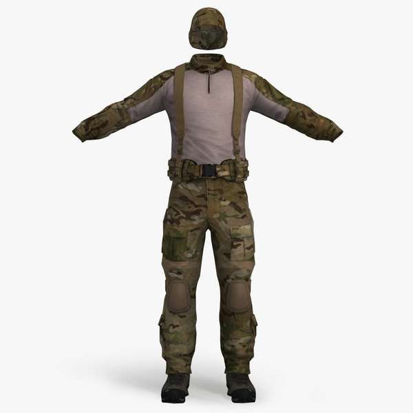 Military Uniform 3D Models for Download | TurboSquid