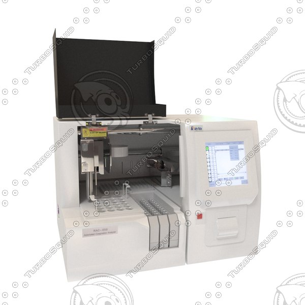 rac-050 Autokoagulationsanalysator 3D-Modell - TurboSquid 977789