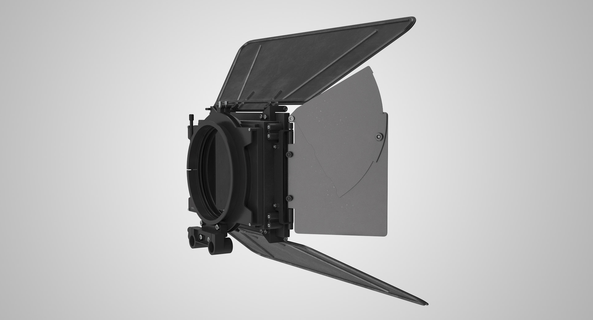 3D camera matte box - TurboSquid 1456458