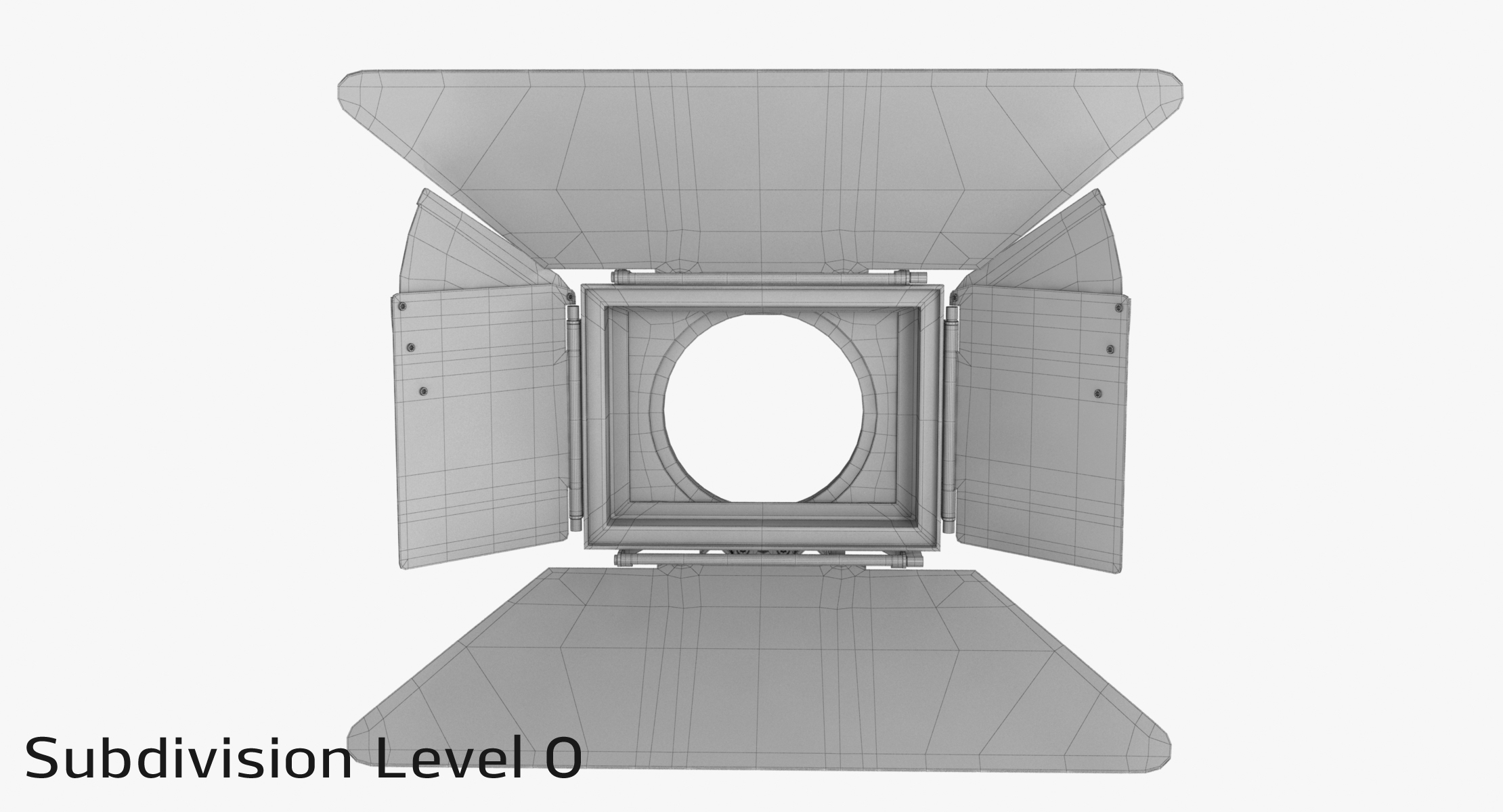3D camera matte box - TurboSquid 1456458