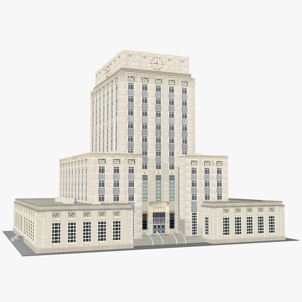 3d building university campus