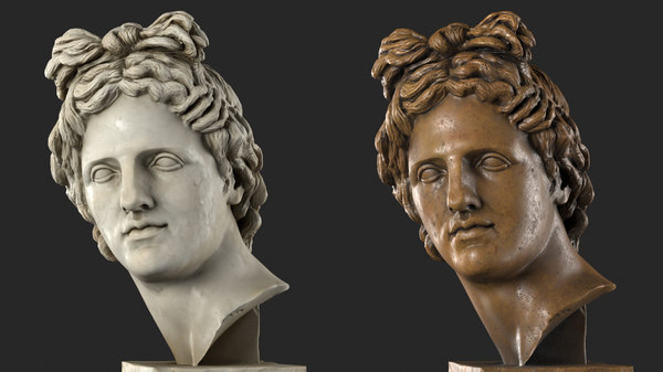 max classical head sculptures