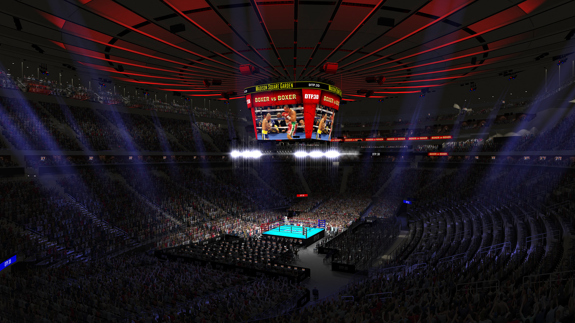3D model msg boxing arena audience - TurboSquid 1456602