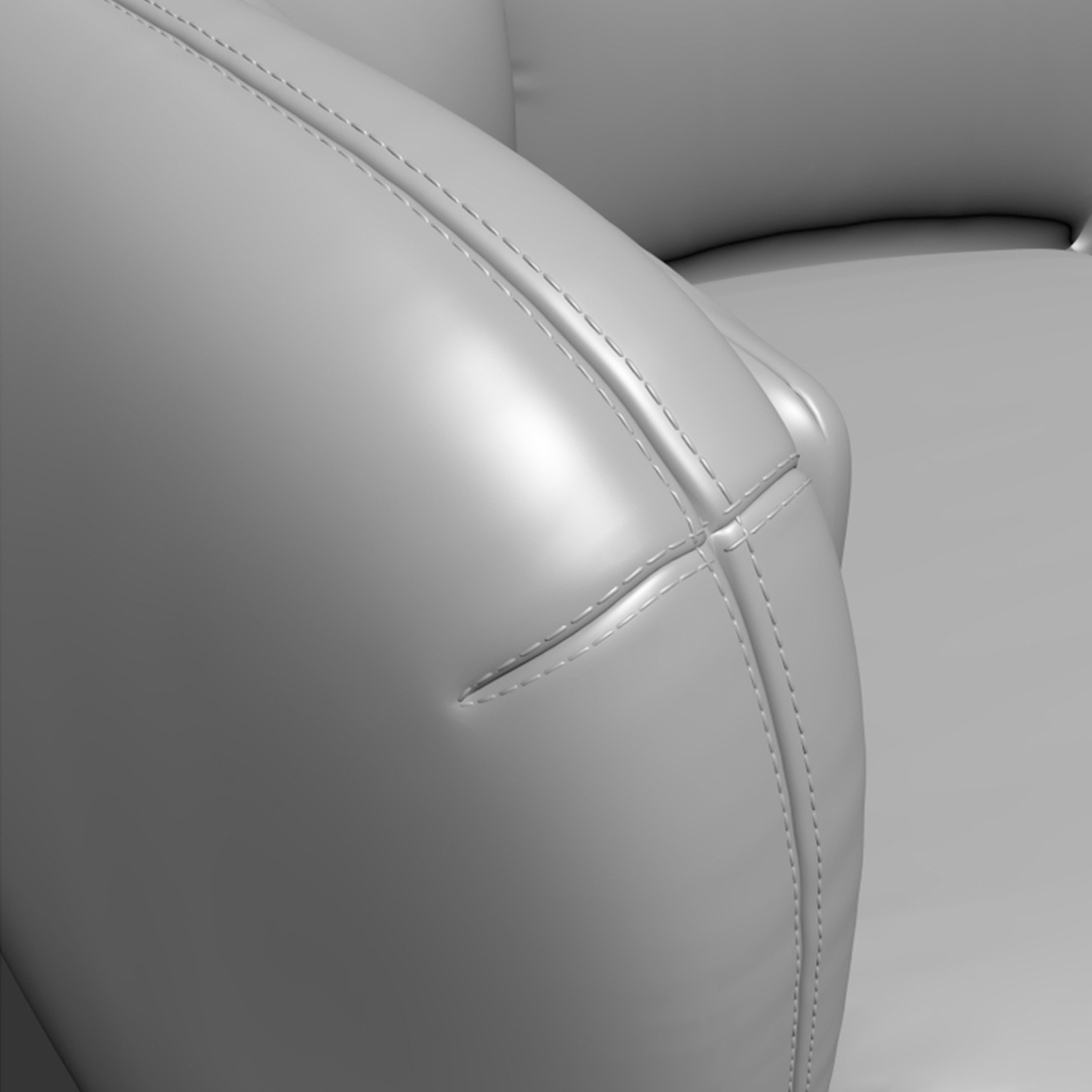 Wittmann vuelta sofa 3D model - TurboSquid 1456677