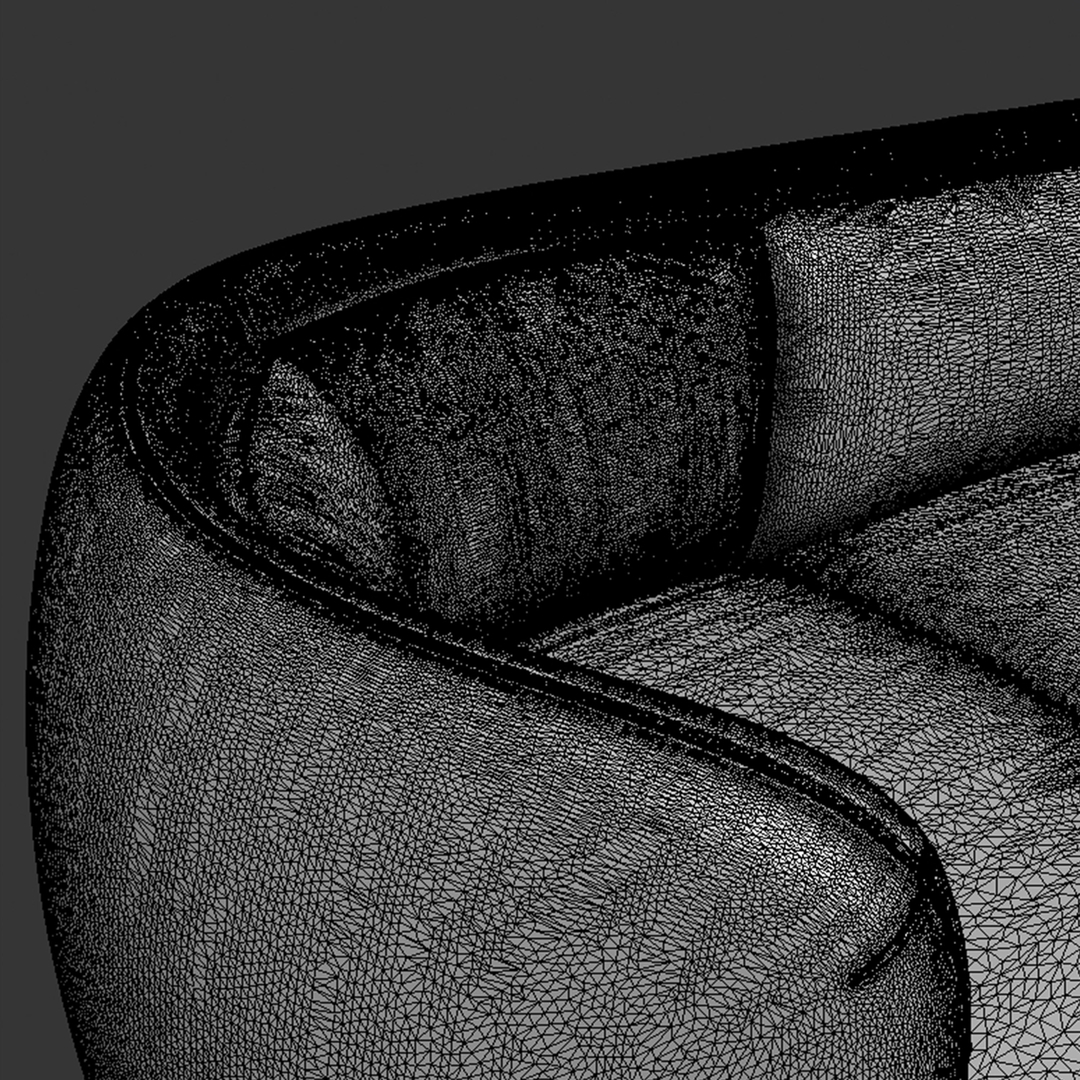 Wittmann vuelta sofa 3D model - TurboSquid 1456677