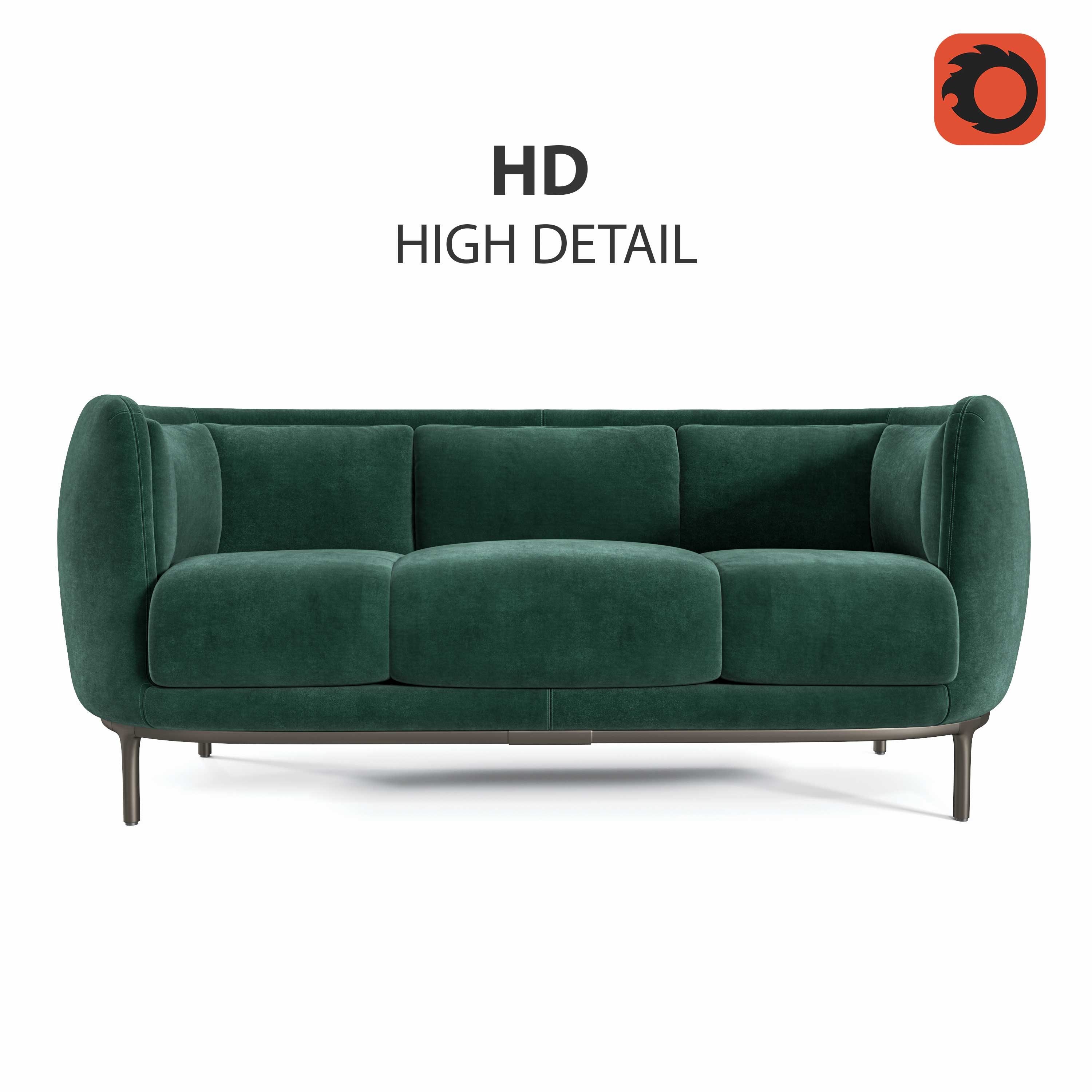 Sofá Wittmann Vuelta Modelo 3D - TurboSquid 1456677