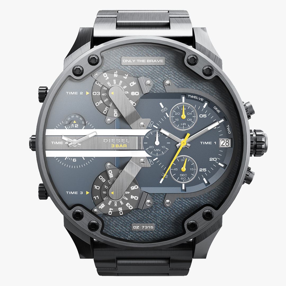 Diesel mr. papai dz 7315 Modelo 3D - TurboSquid 1456718