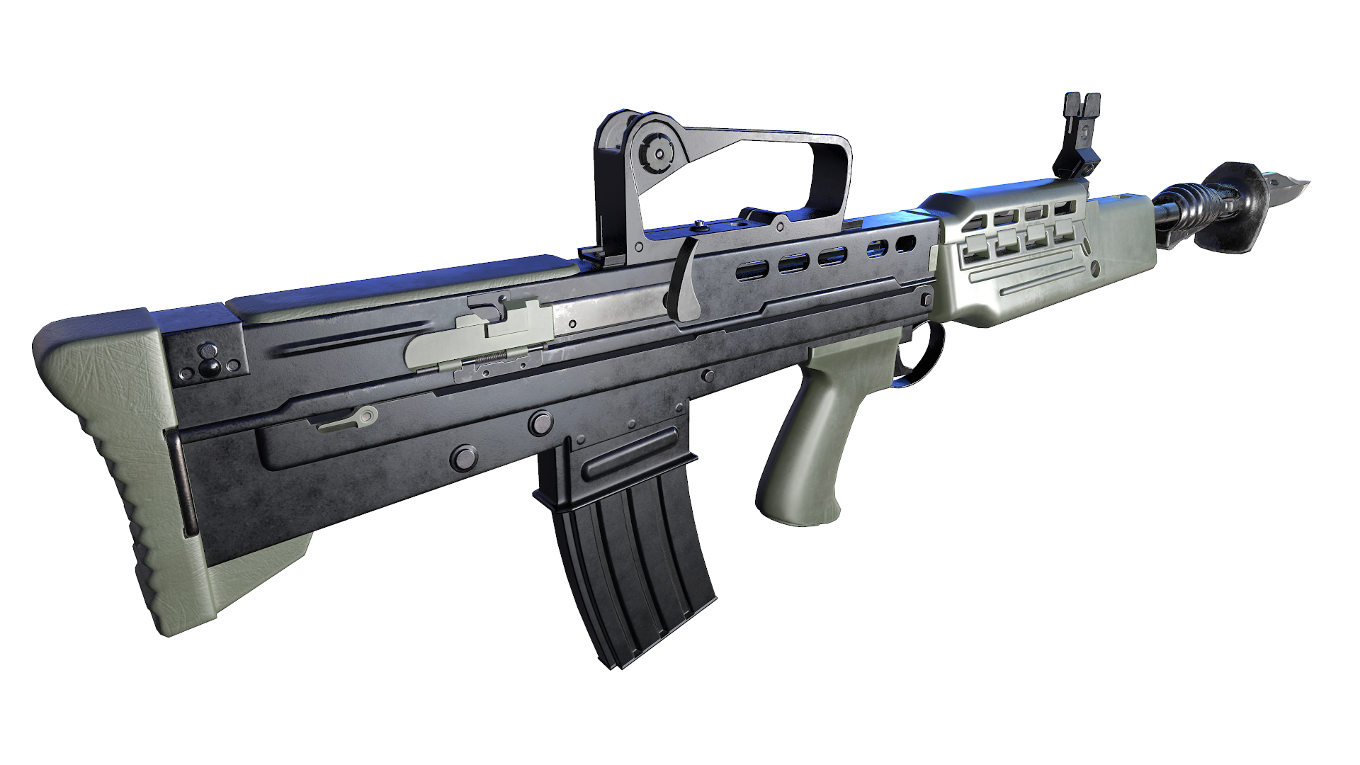 Sa80 l85a2 3D - TurboSquid 1427676