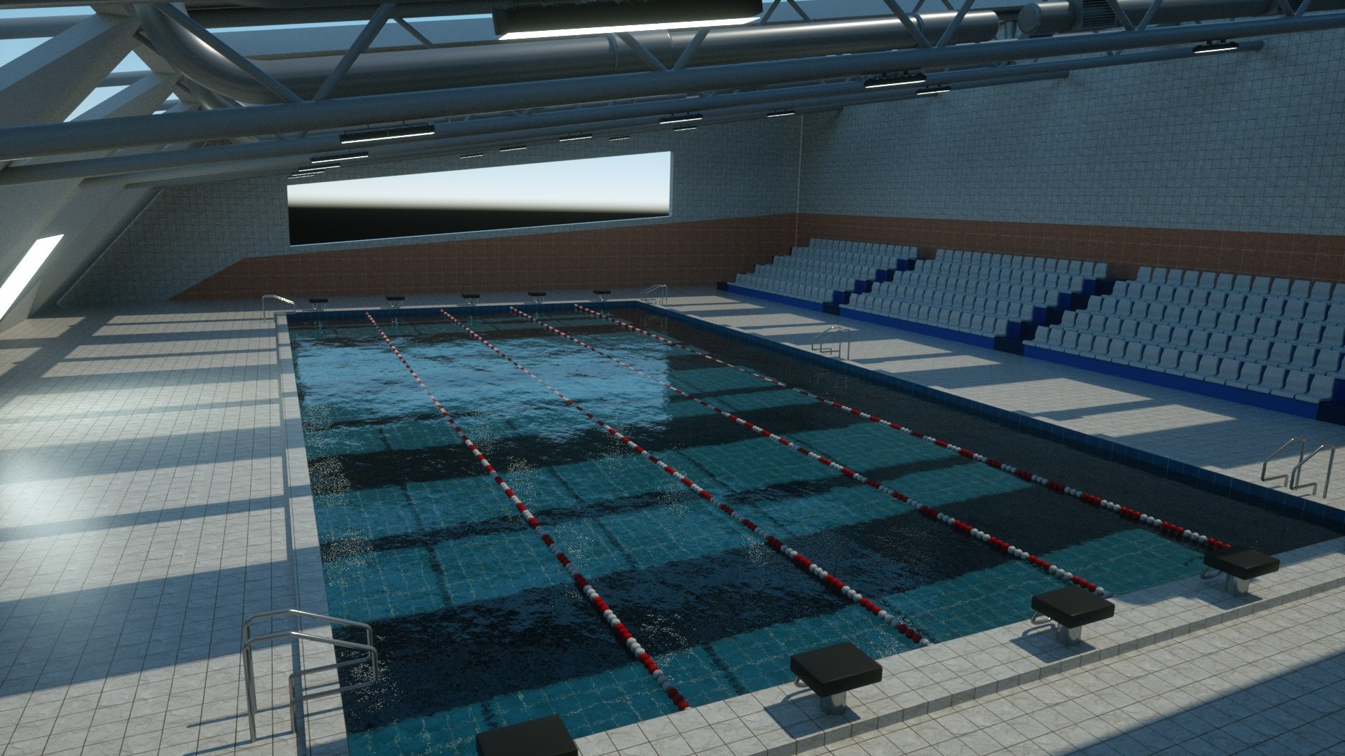 Swimming pool model - TurboSquid 1456843