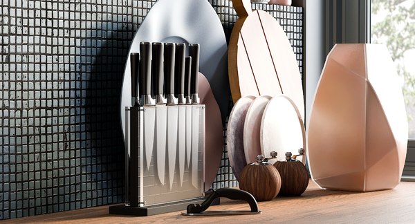 Realistic kitchen accessories 5 3D - TurboSquid 1456906