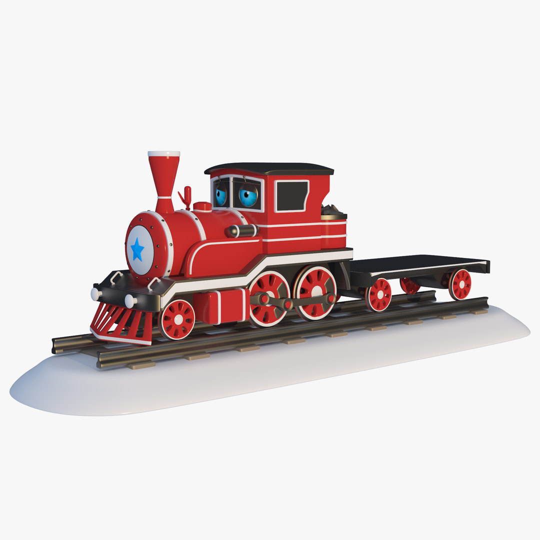 Toy train model - TurboSquid 1457294