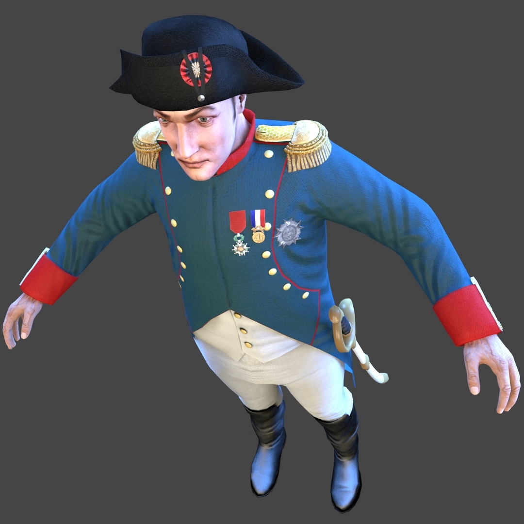 3D napoleon bonaparte - TurboSquid 1457847