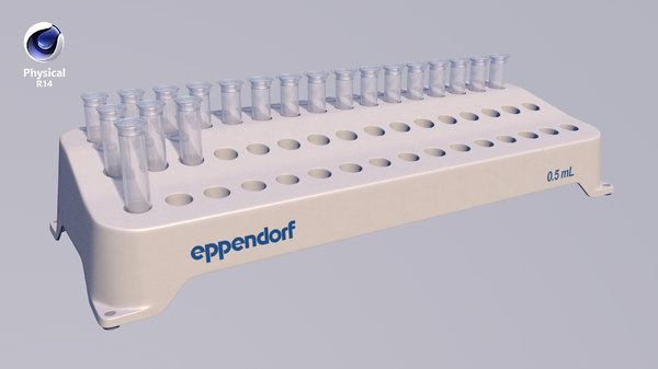 Suporte para tubos Eppendorf 0,5ml Modelo 3D - TurboSquid 1457827