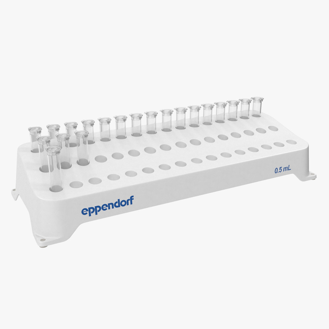 Eppendorf tube rack 0 model - TurboSquid 1457827