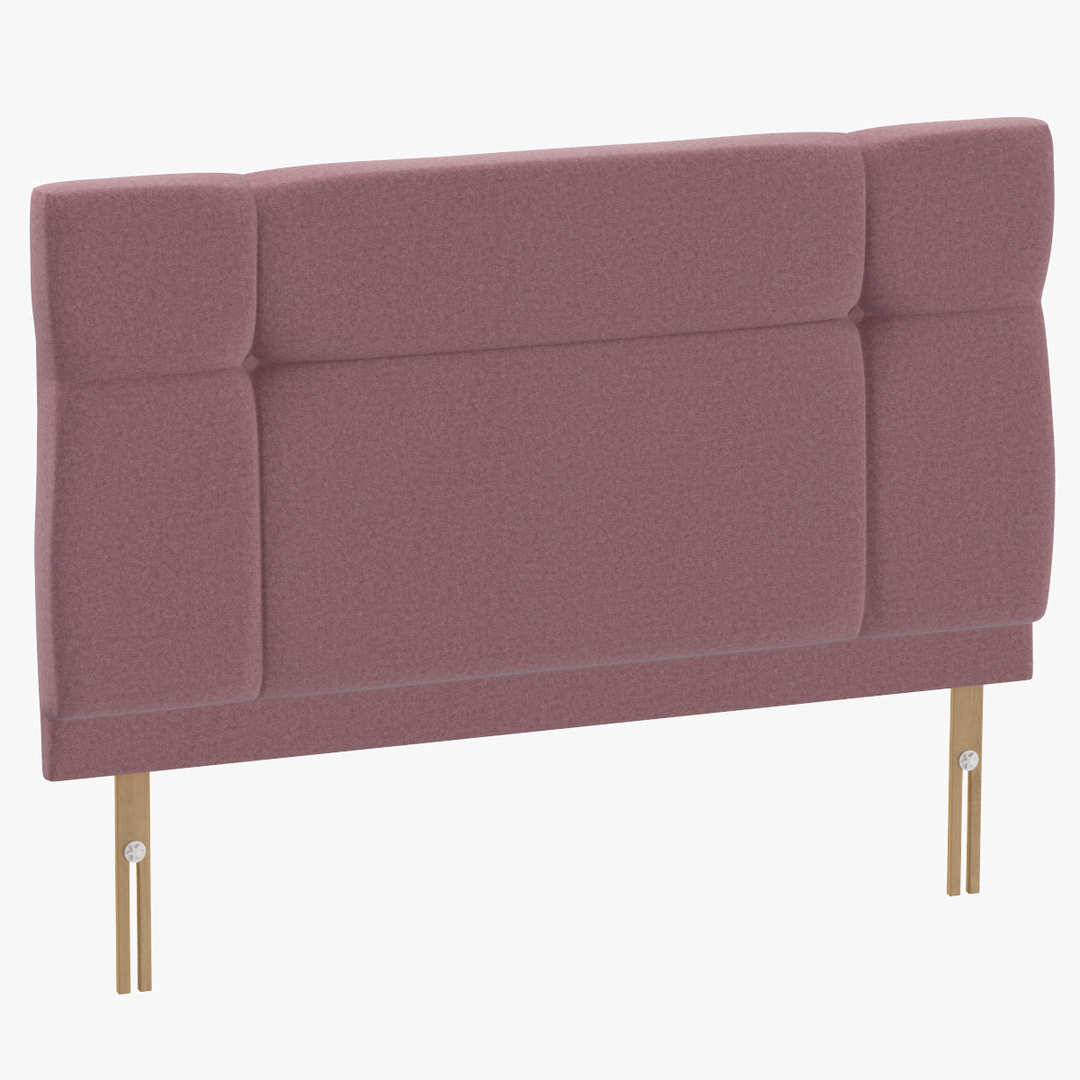 Headboard 13 blush 3D model - TurboSquid 1457930