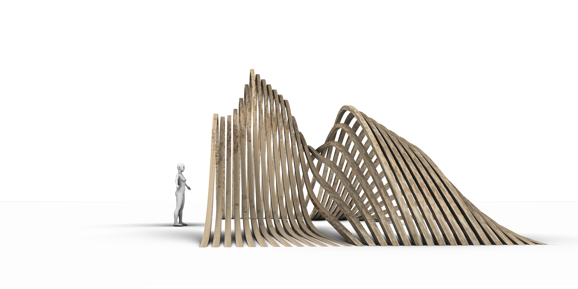 Parametric pavilion 3D model - TurboSquid 1457985