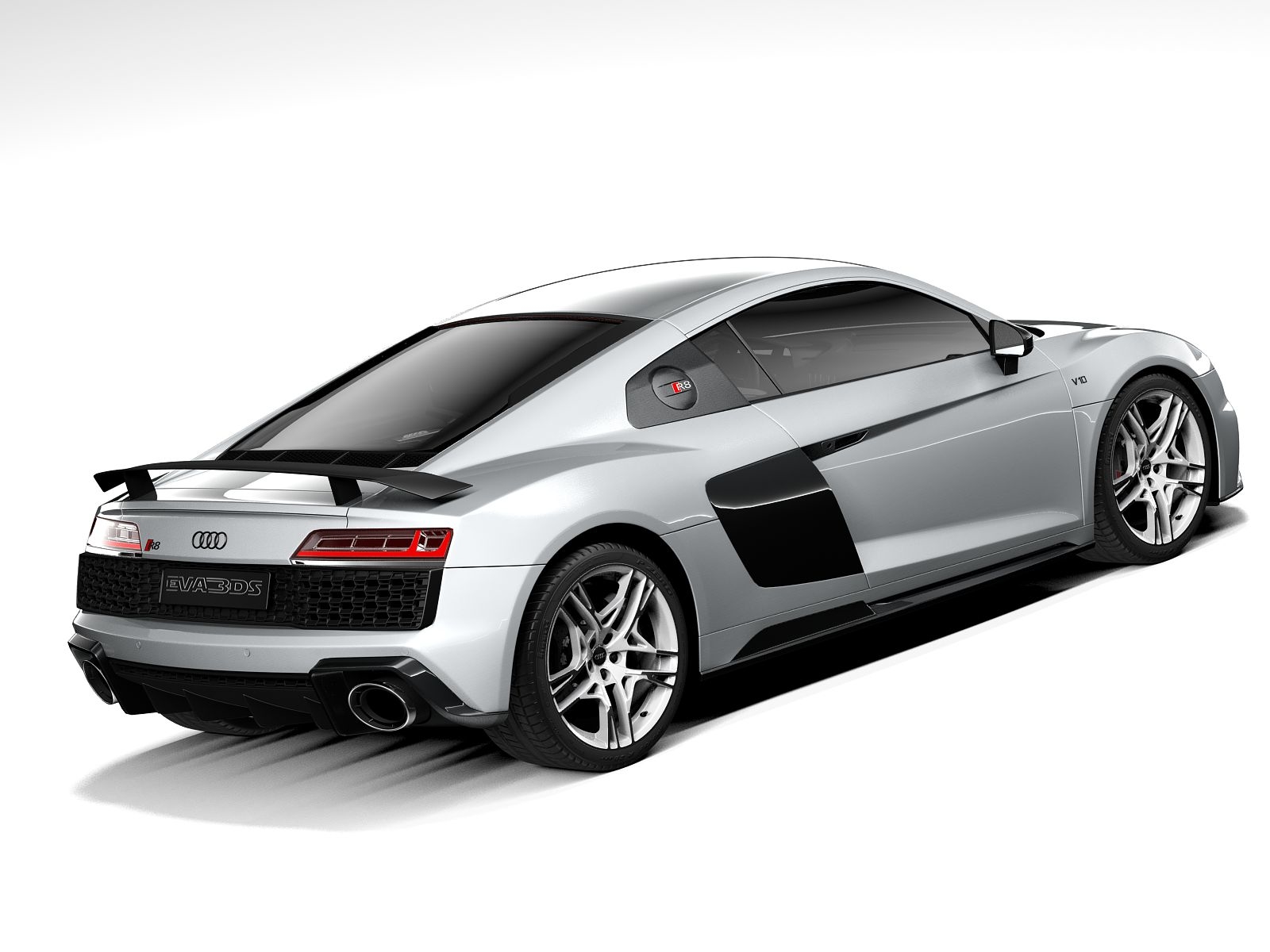 Audi r8 2021 model - TurboSquid 1458060