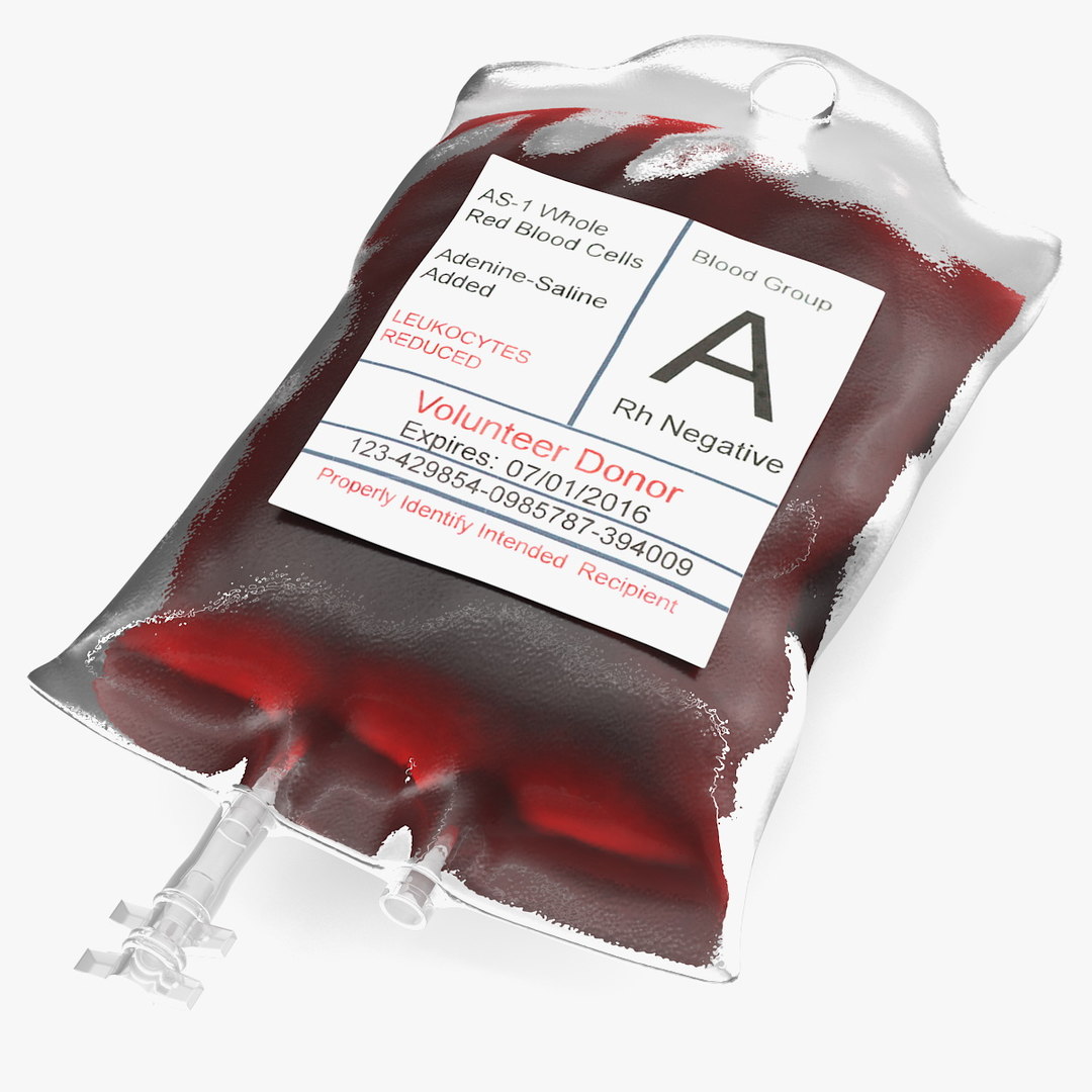 Iv blood bag 3D model - TurboSquid 1458130