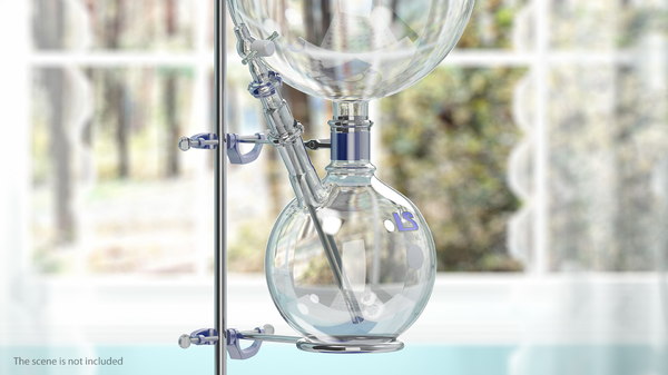 3D lab stand flask - TurboSquid 1458538