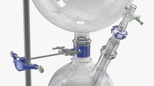 3D lab stand flask - TurboSquid 1458538