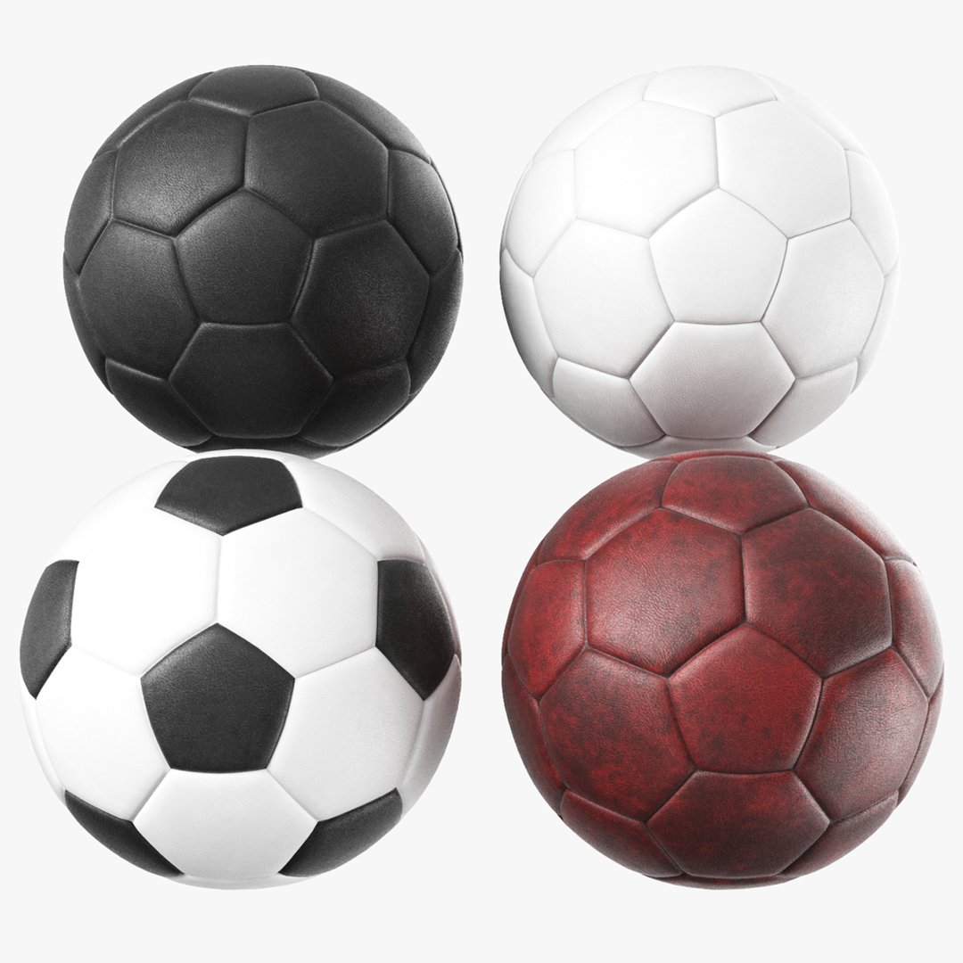 Soccer balls model - TurboSquid 1458329