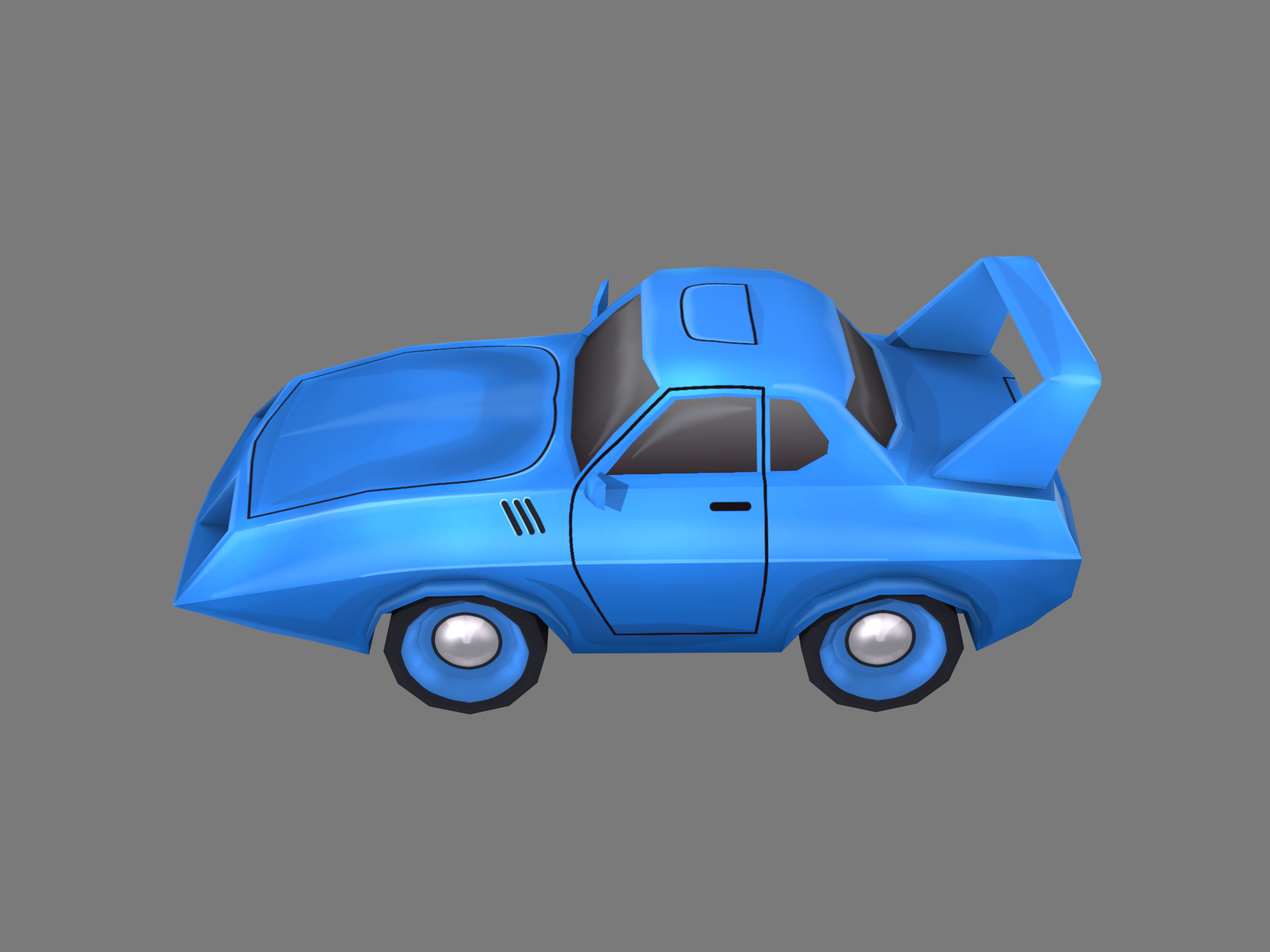 Carro de desenho animado Modelo 3D - TurboSquid 1458758