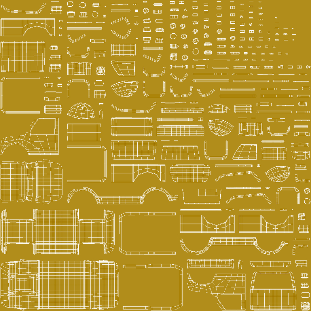 Truck cartoon 3D model - TurboSquid 1458806