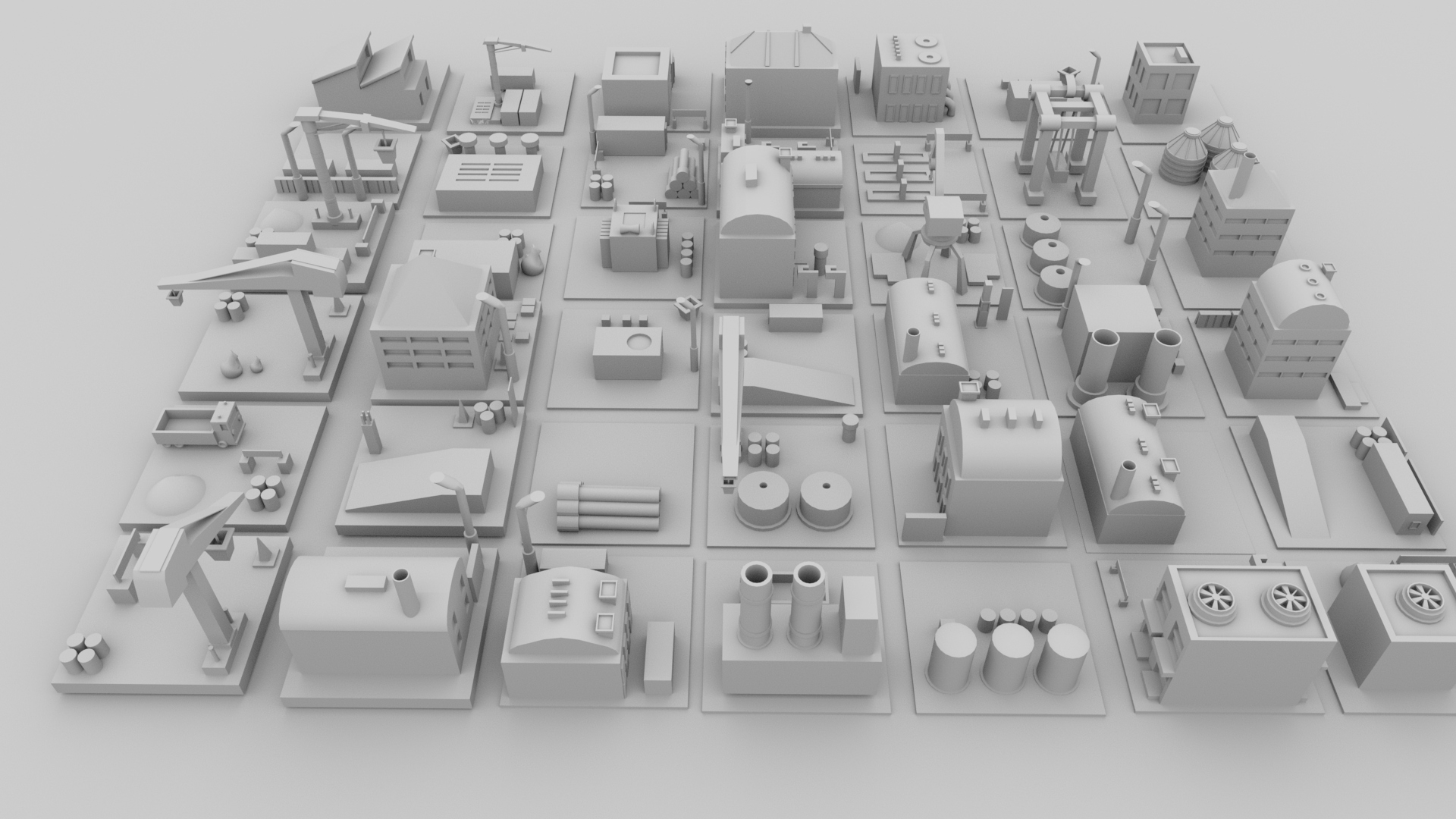 Industry building 3D model - TurboSquid 1458885