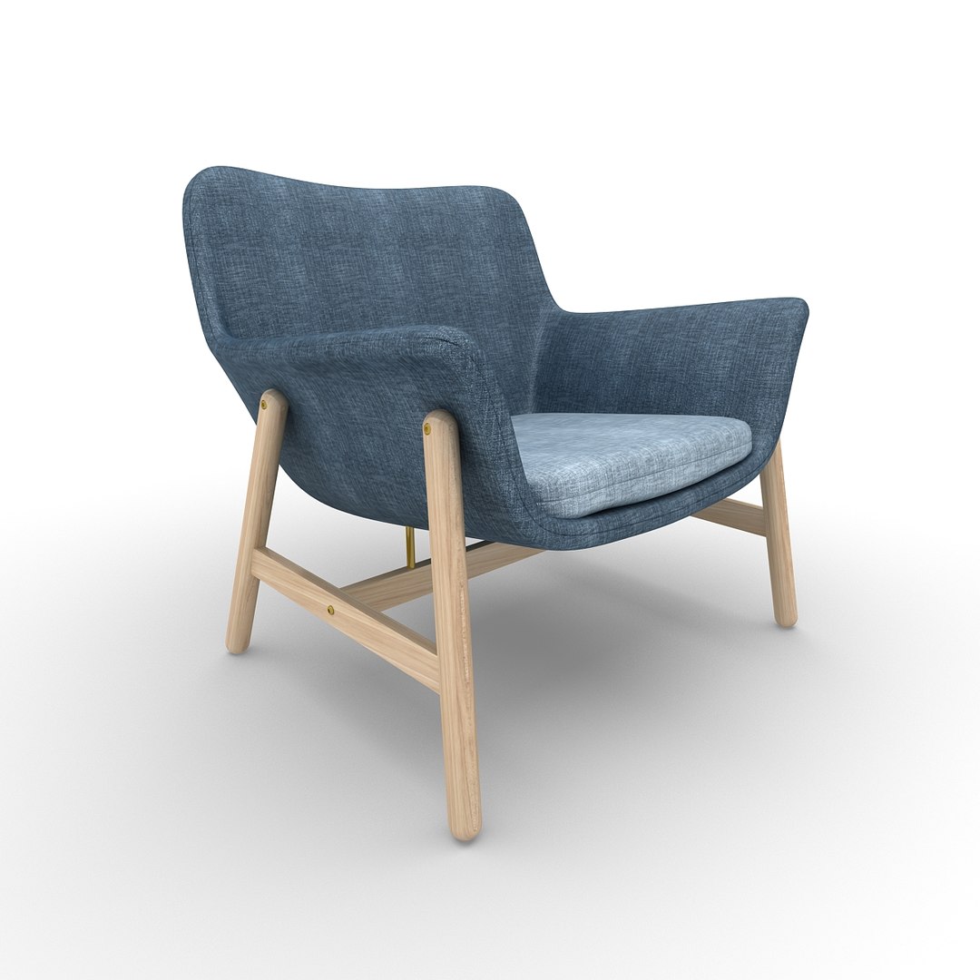 Cadeira VEDBO Ikea Modelo 3D - TurboSquid 1459010