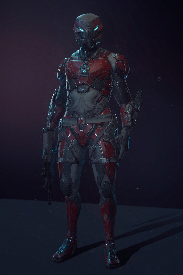 3D robot soldier character model - TurboSquid 1459059