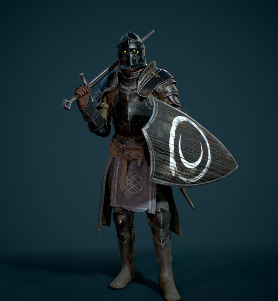 Knight medieval 3D model - TurboSquid 1452648